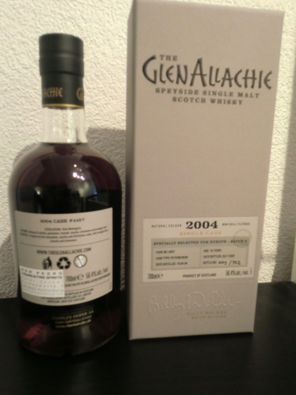 Glenallachie 2004, PX Puncheon, Single Cask, 16 Jahre (Neu und ...