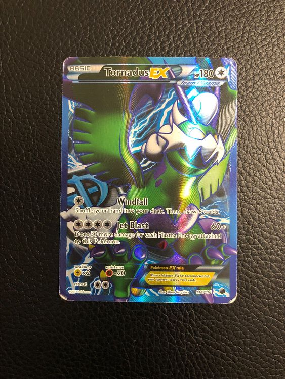B&W Plasma Freeze - Tornadus EX Full Art 114/116 Ab 1 | Kaufen auf Ricardo