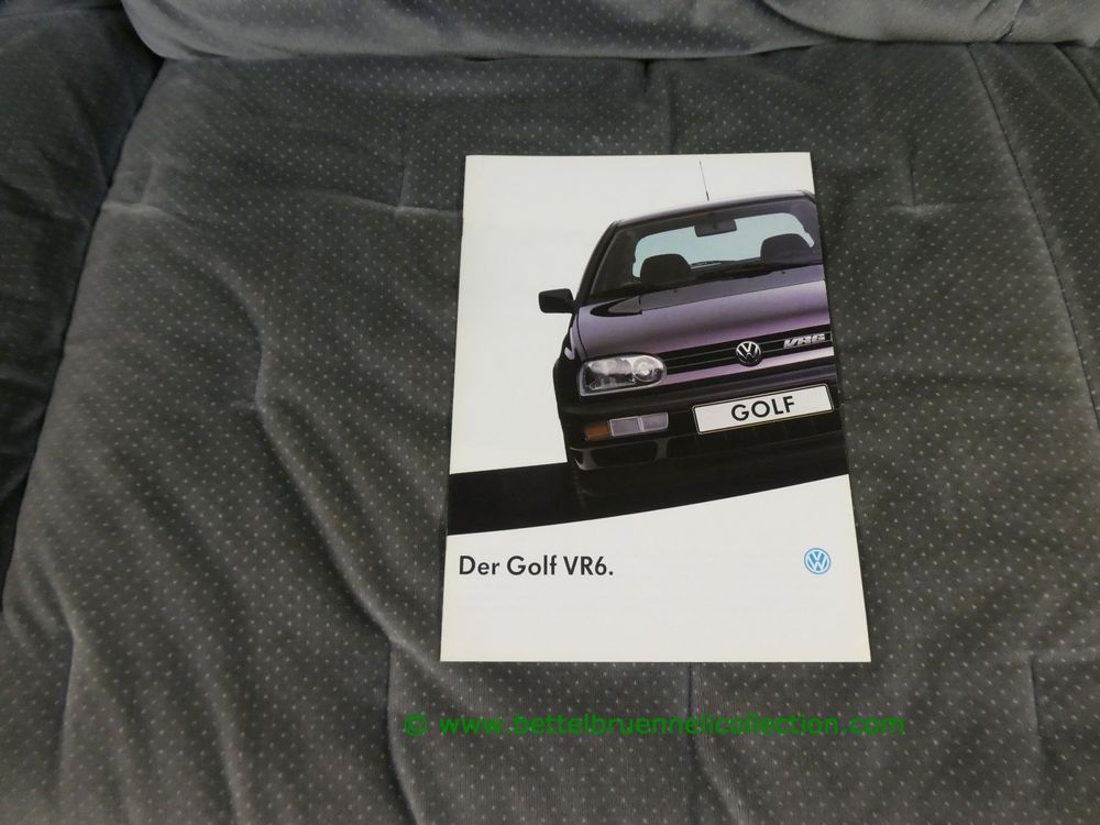 VW Golf III VR6 Prospekt 1993/01 deutsch | Kaufen auf Ricardo