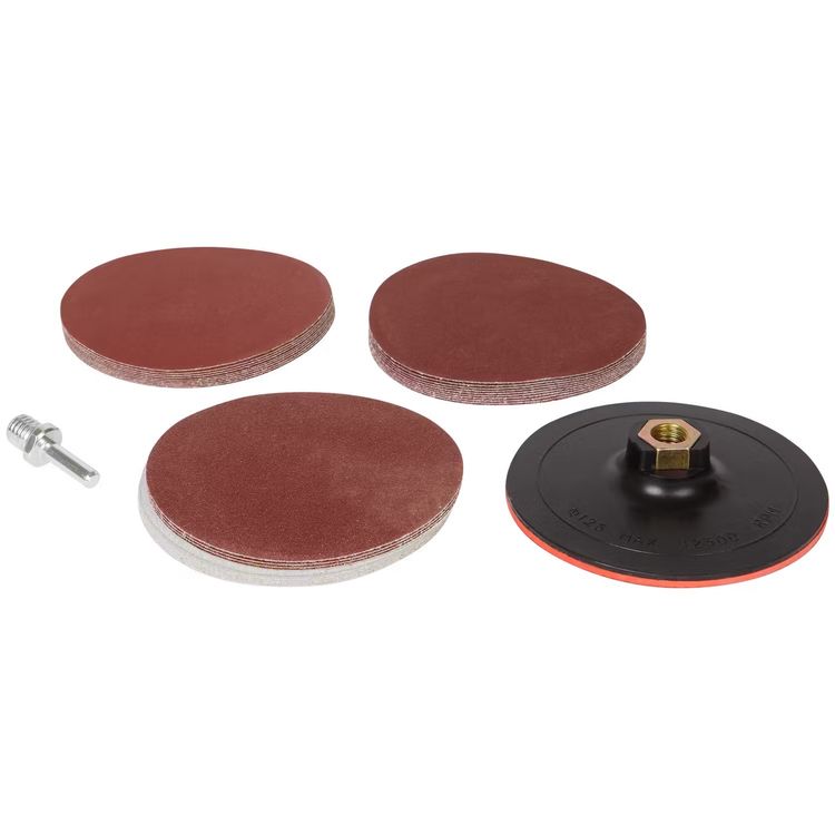 Schleifscheiben Set 31-teilig | Ø 125 mm Schleifpapier | Kaufen auf Ricardo