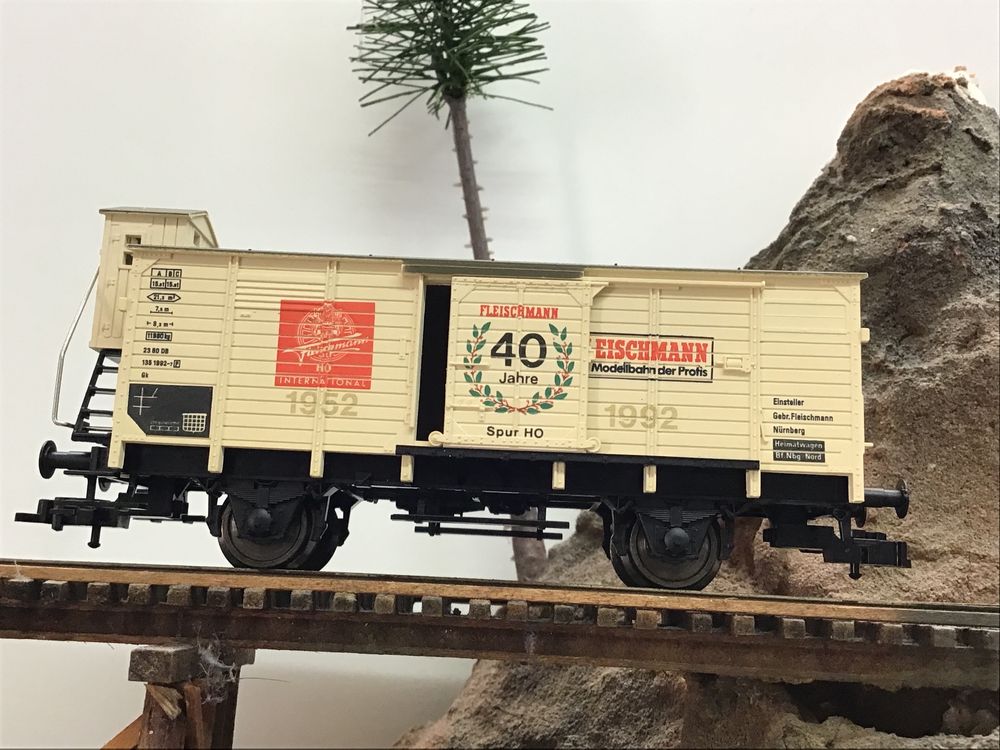 Fleischmann Jubiläumswagen 40 Jahre, Spur HO, Top Zustand! (Neu (gemäss ...