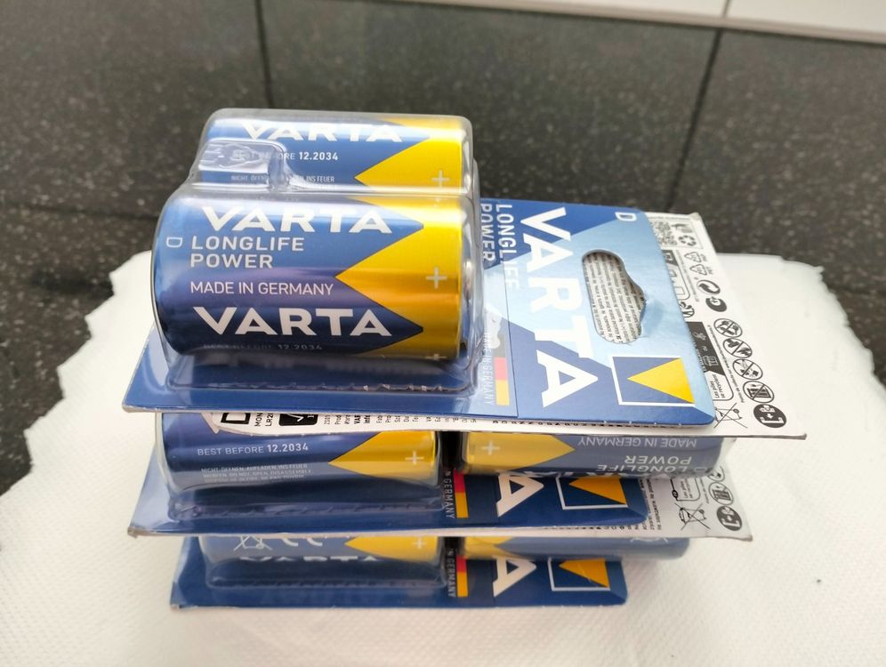 18 Packungen 2er Varta Longlife Power (Gratis Versand) (Neu (gemäss Beschreibung)) in Uster für ...