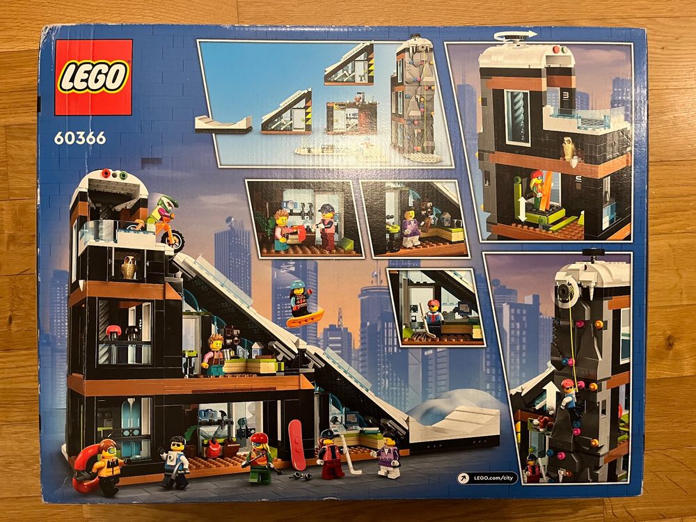 LEGO City 60366 Ski- und Kletterzentrum, Neu, Originalver... (Neu und ...