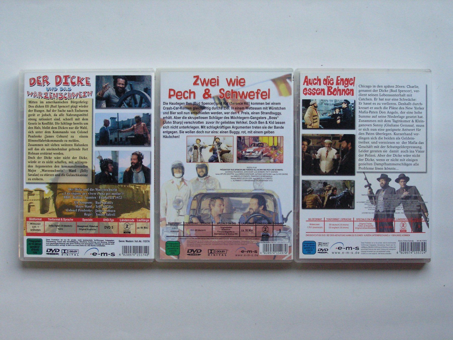 Bud Spencer DVD- Trilogie Hill- Guliano Gemma -Terry Savalas (Gebraucht ...