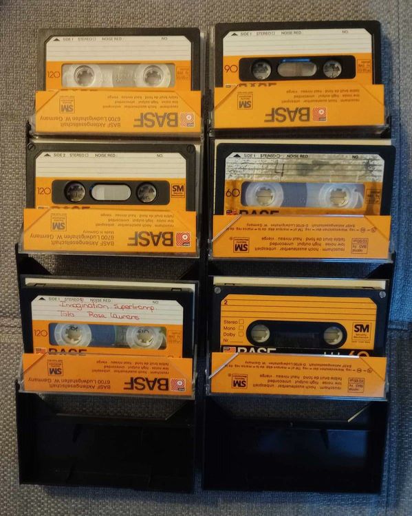 BASF / LH-SM - 6 x cassettes MC (3xC120 + 1xc90 + 2xC60) (Gebraucht) in ...