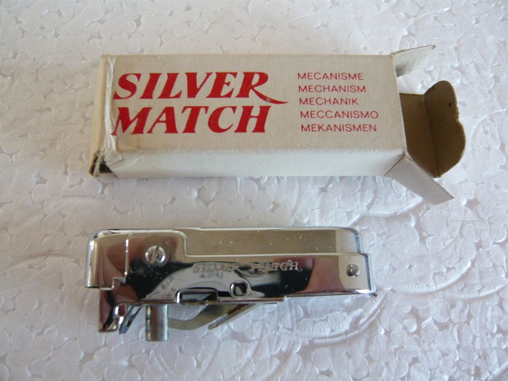 SILVER MATCH MECHANISM FEUERZEUG | Kaufen auf Ricardo