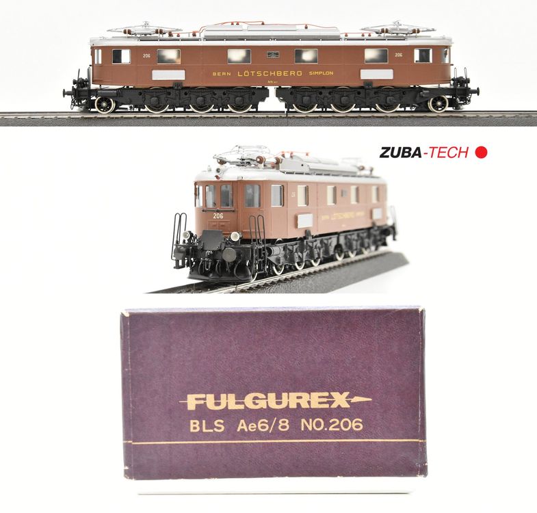 Fulgurex E-Lok Ae 6/8 BLS H0 GS Analog mit OVP | Kaufen auf Ricardo