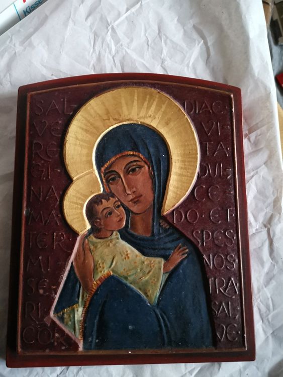 Ikone Maria mit Kind (Gebraucht) in Künten für CHF 27 – mit Lieferung auf Ricardo kaufen