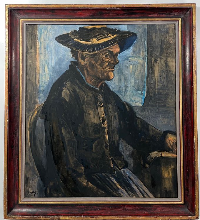 Walter Krebs (1900-1965) grosses Gemälde (Gebraucht) in Root für CHF 60 – mit Lieferung auf ...