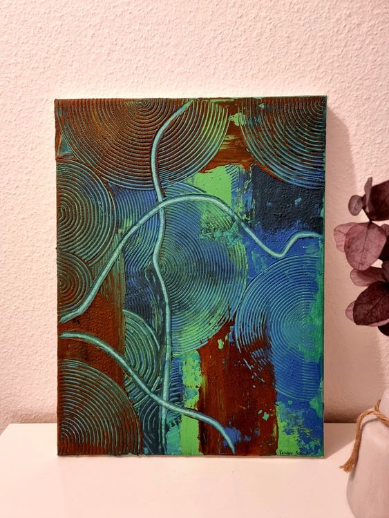 Acrylgemälde - Snake (Neu (gemäss Beschreibung)) in Winterthur für CHF ...