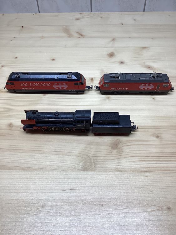 Märklin Div. Lokomotiven, Wagons und. Schiene Spur H0 (Gebraucht) in Oberbuchsiten für CHF 150 ...