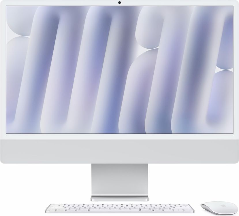 Apple iMac 24“ (2025) M4 Magic-Trackpad + Touch-ID -Keyboard (Neu ...
