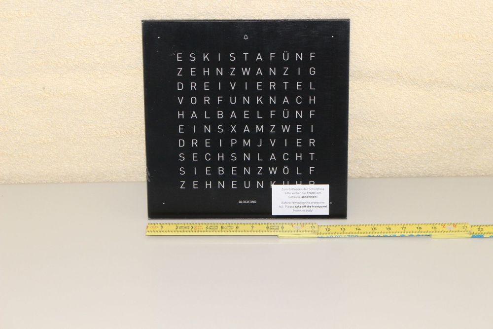 Qlocktwo Touch Frontcover Acrylglas (Neu (gemäss Beschreibung)) in ...