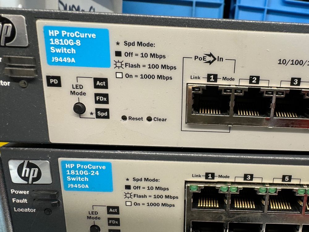 HP ProCurve Switch 1810G-8 & 1810G-24 (Gebraucht) in Steffisburg für ...