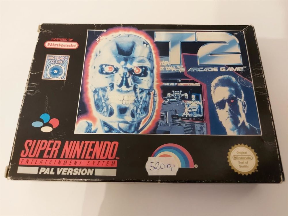 Terminator 2 SNES Super Nintendo + OVP (Gebraucht) in Aarau für CHF 49 ...