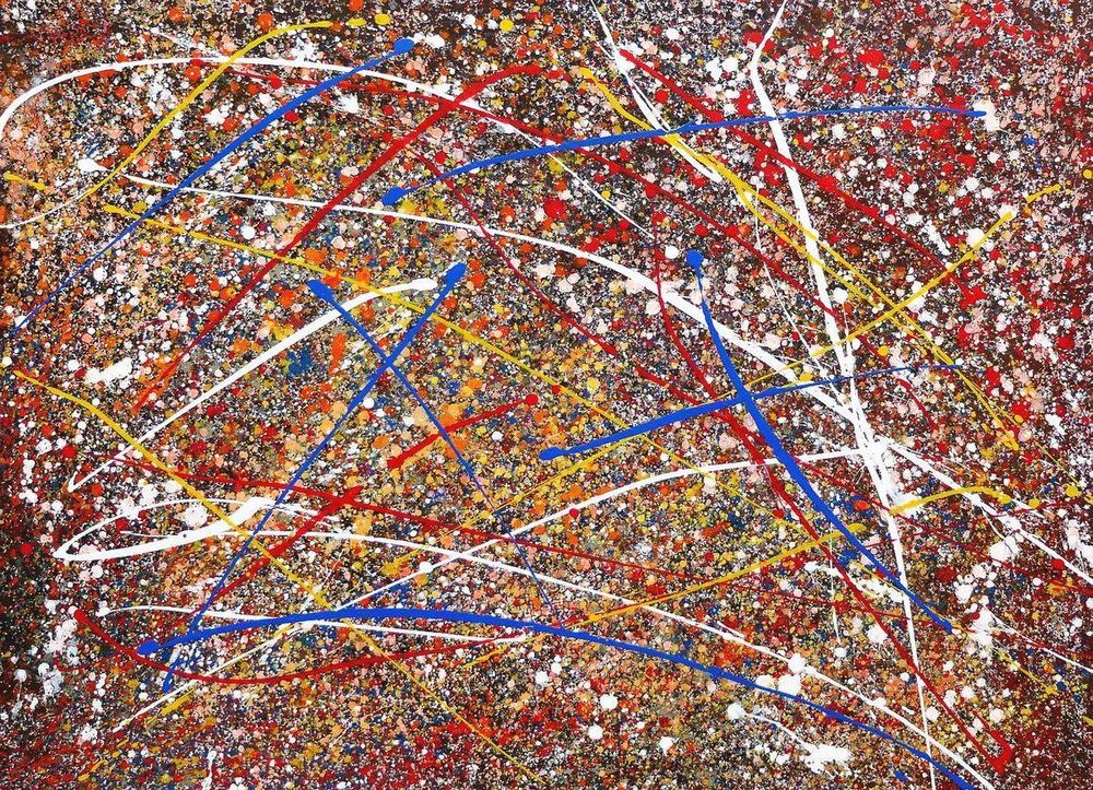 Homage of Pollock - Number 2 (Neu (gemäss Beschreibung)) in Larnaca für ...