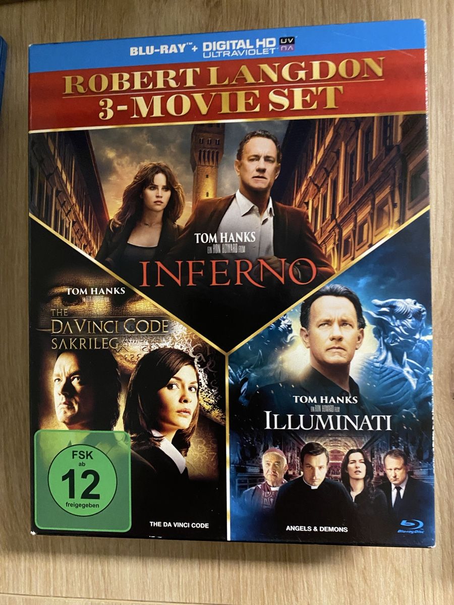 Robert Langdon Trilogie Blu-ray (Neu (gemäss Beschreibung)) in ...