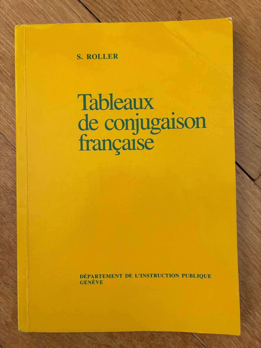 Tableaux de conjugaisons française "" (D'occasion) à Genève pour CHF 2 ...