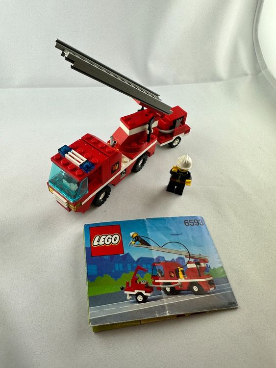 Lego 6593 - Feuerwehr Drehleiterwagen | Kaufen auf Ricardo
