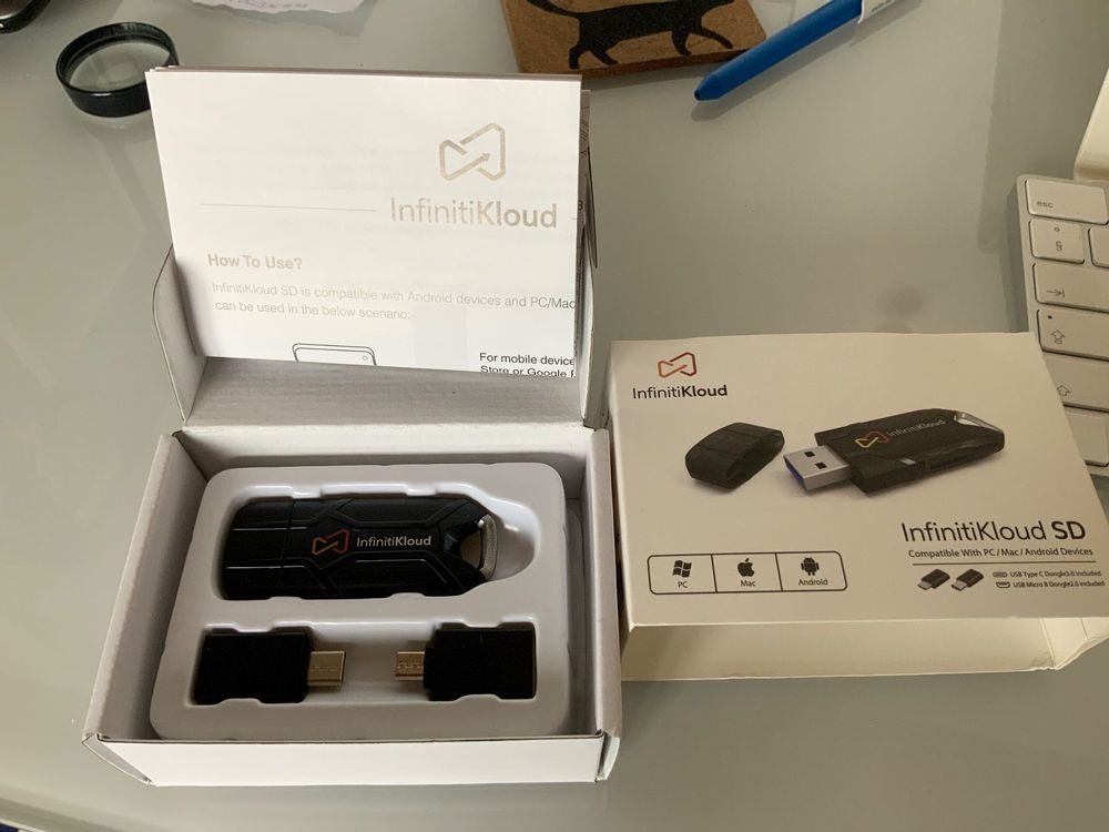 InfinitiKloud SD USB-Sicherungs-Stick | Kaufen auf Ricardo