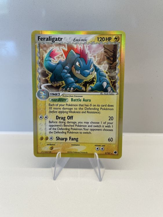 Feraligatr Delta Species EX Dragon Frontiers 2006 (Gebraucht) in ...