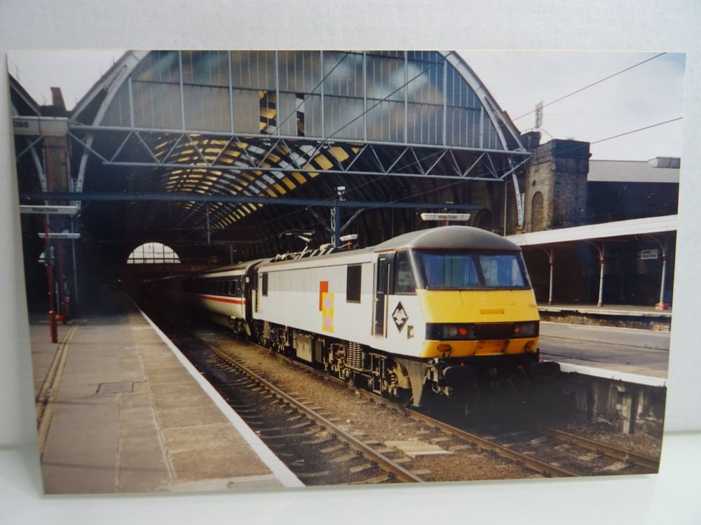 Photo British Rail Intercity 225 Class 90 London Kings Cross (Gebraucht ...