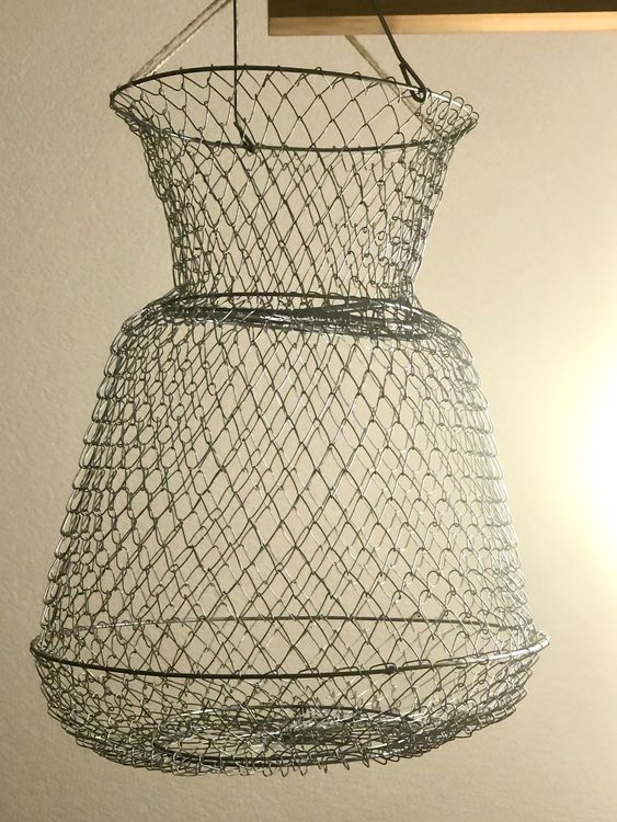Fischkorb, Zusammenklappbarer Fischnetzkäfig Fischkorb | Kaufen auf Ricardo