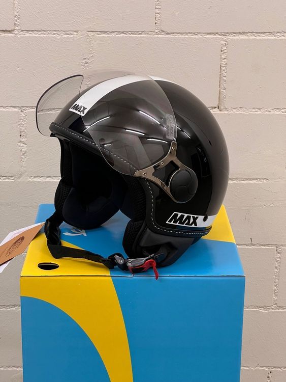 Vespa Helm Max Power nero lucido | Kaufen auf Ricardo