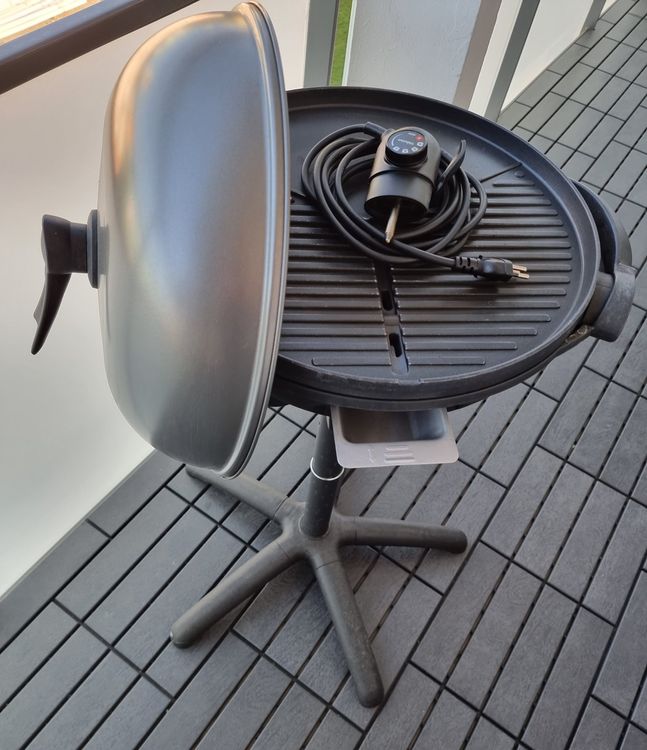 Elktro-Grill Stand mit Deckel ab Fr. 1.- | Kaufen auf Ricardo