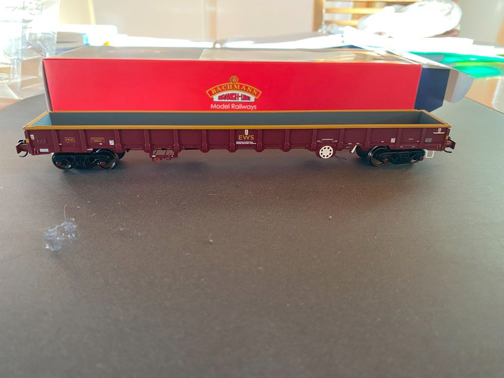 Bachmann Branchline 38-245 MDA low-sided bogie box wagon 00 (Gebraucht ...
