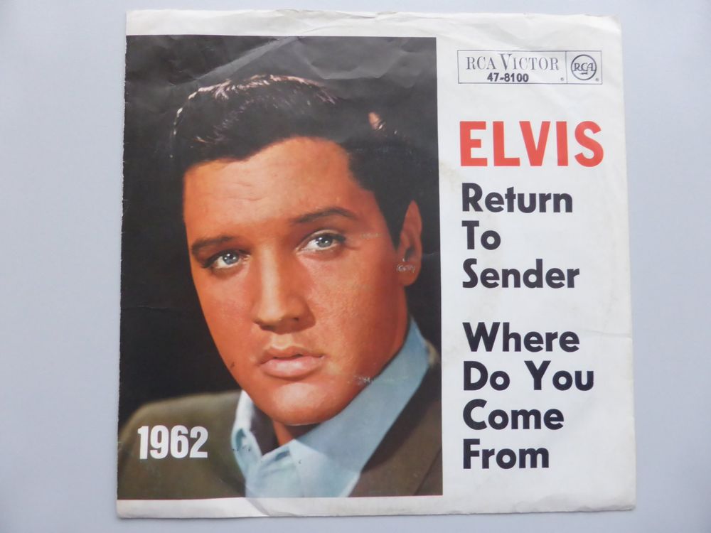 VINYL SINGLE ELVIS PRESLEY (Gebraucht) in Küssnacht am Rigi für CHF 97 ...