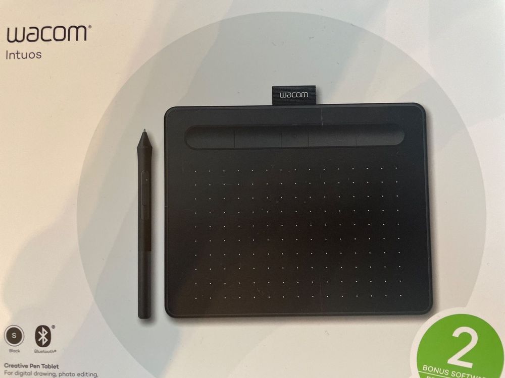 WACOM Intuos S Bluetooth Black - GARANTIE bis Mai 2024 (Gebraucht) in ...