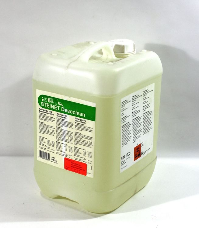 9,4 L STEINET Desoclean Reinigungsmittel (Neu und originalverpackt) in ...