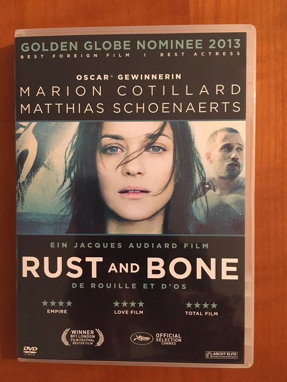 Rust and Bone (Dvd) Cotillard, Schoenaerts - D/F (Gebraucht) in Arbon ...