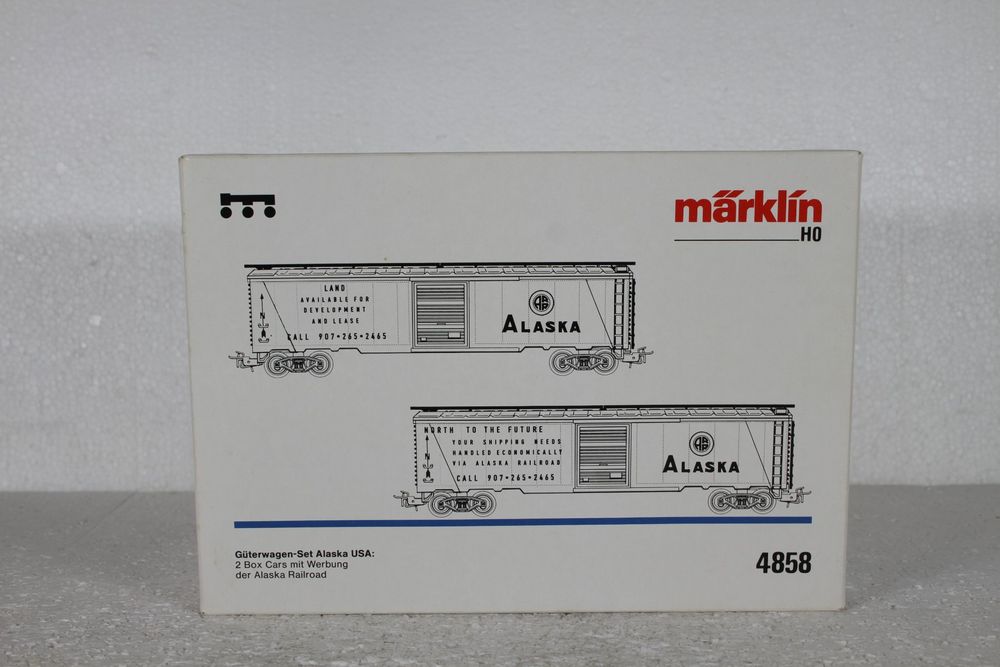 Märklin 4858 USA Box Car Alaska (Gebraucht) in Triesen für CHF 89 – mit ...