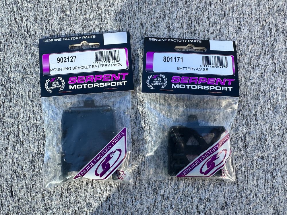 Serpent Battery case + Mounting Bracket 902127 + 801171 | Kaufen auf ...