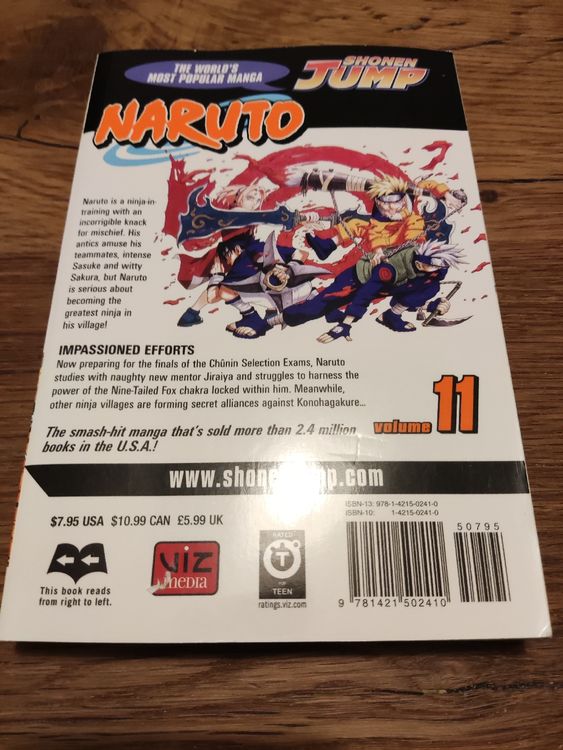 Naruto - Volume 11 - von Masashi Koshimoto (Comic) | Kaufen auf Ricardo