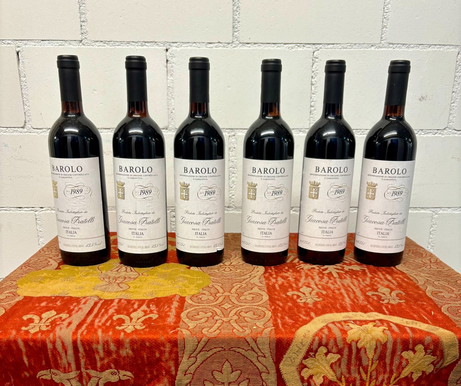 💚 💚 6 x 1989'er Giacosa Fratelli Barolo 💚 CH NACHLASS (Neu (gemäss ...