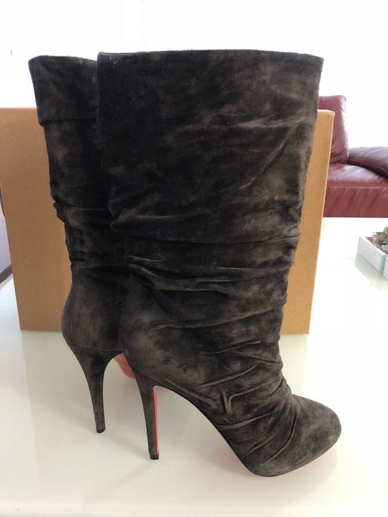 NP1400 100%Orig. Louboutin Piros Stiefel (Neu und originalverpackt) in ...