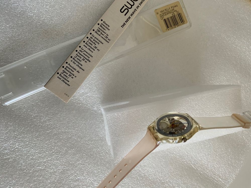 Swatch Gent JELLY FISH ★ ungetragen - VINTAGE vom Jahr 1985 (Neu und ...