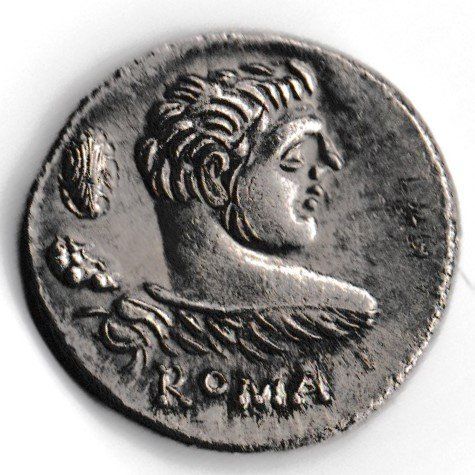 Denarius AR Publius Cornelius Lentulus Marcell 100 BC. (Gebraucht) in ...