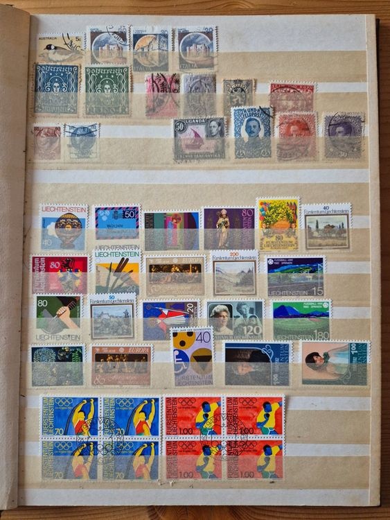 Briefmarken weltweit in Album 24 Zustand gemäss Bilder (Gebraucht) in ...