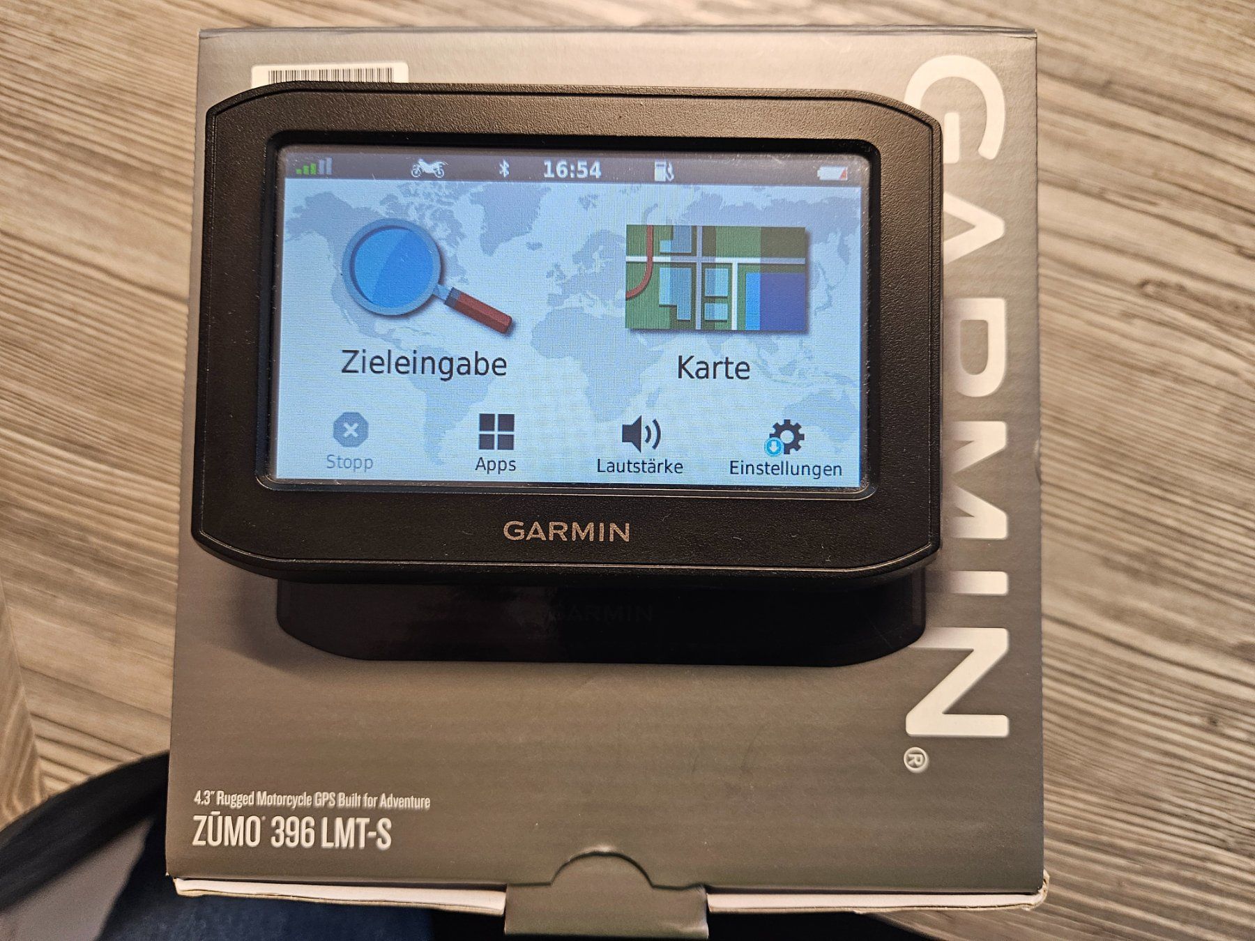 Garmin Zumo 396 LMT-S Motorrad Navi inkl. Halter Touratech (Gebraucht ...
