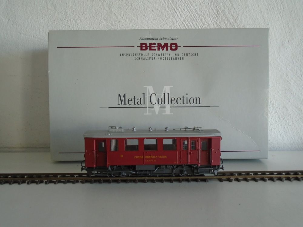 Bemo H0m Metal Collection: FO-Benzintriebwagen CFm 2/2 22 (Gebraucht ...