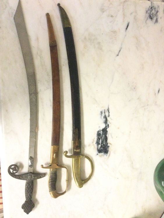 CH Millitär Säbel/Offizier Säbel/Japan Kandar Säbel Defekt (D'occasion ...