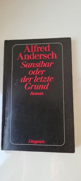 Buch Alfred Andersch "Sansibar oder der letzte Grund" | Kaufen auf Ricardo