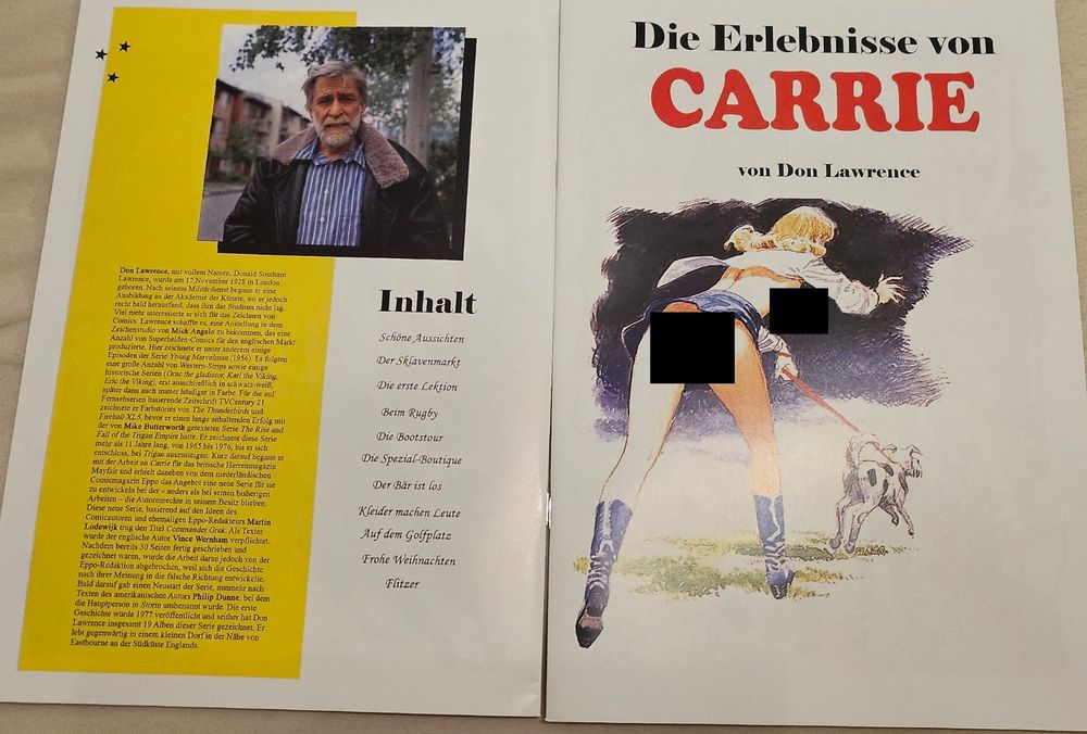 Die Erlebnisse von CARRIE Fan - Don Lawrence - DAS LETZTE (Gebraucht ...