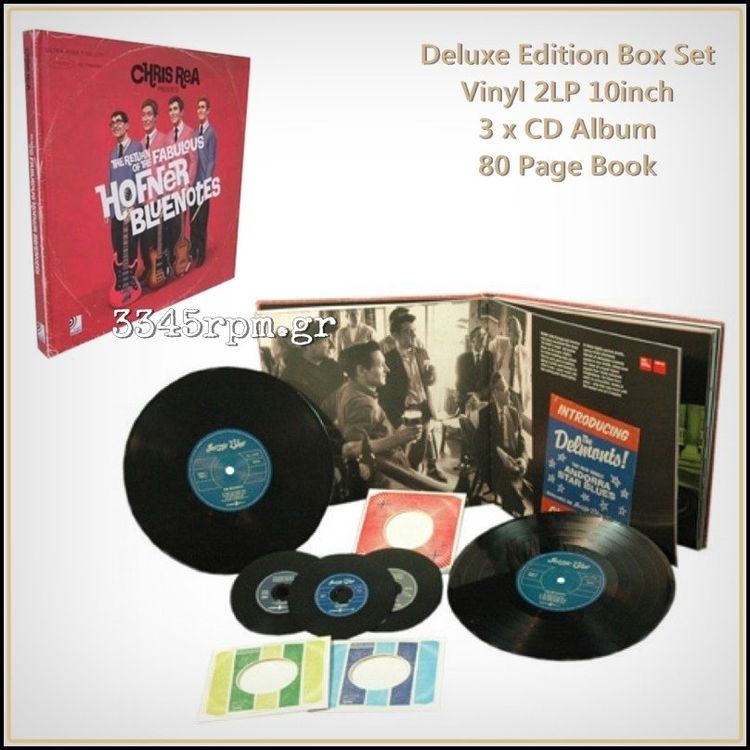 CHRIS REA ’Return of Hofner Bluenotes’ BOX SET 2xVinyl/3xCds (Gebraucht ...