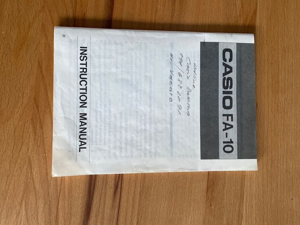 Casio PB-700 Personal Computer Vintage Original FA-10 CM1 (Gebraucht) in Andhausen für CHF 241 ...