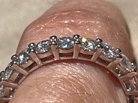 Luxus 1 ct 17/7 Ring Zirkonia Memoire sehr Brillant (Gebraucht) in Biel ...